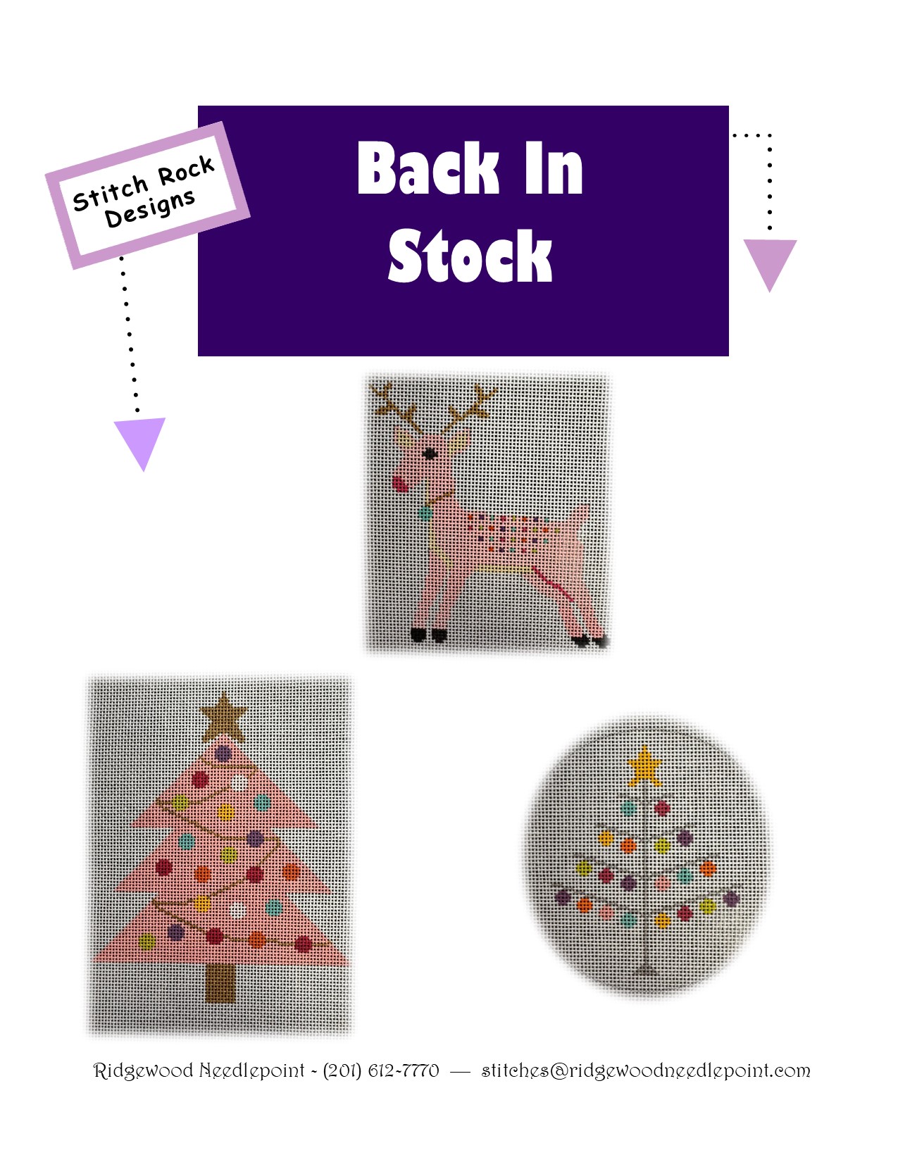 Stitch Rock Designs - Ridgewood Needlepoint