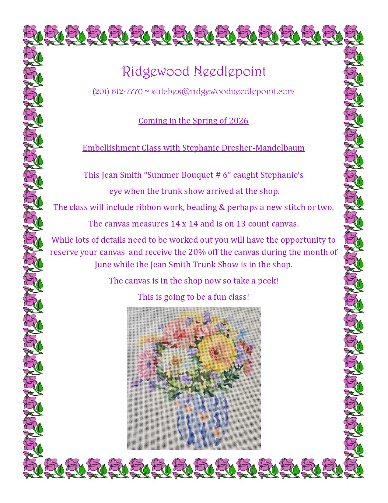 Blog – Page 13 – Ridgewood Needlepoint